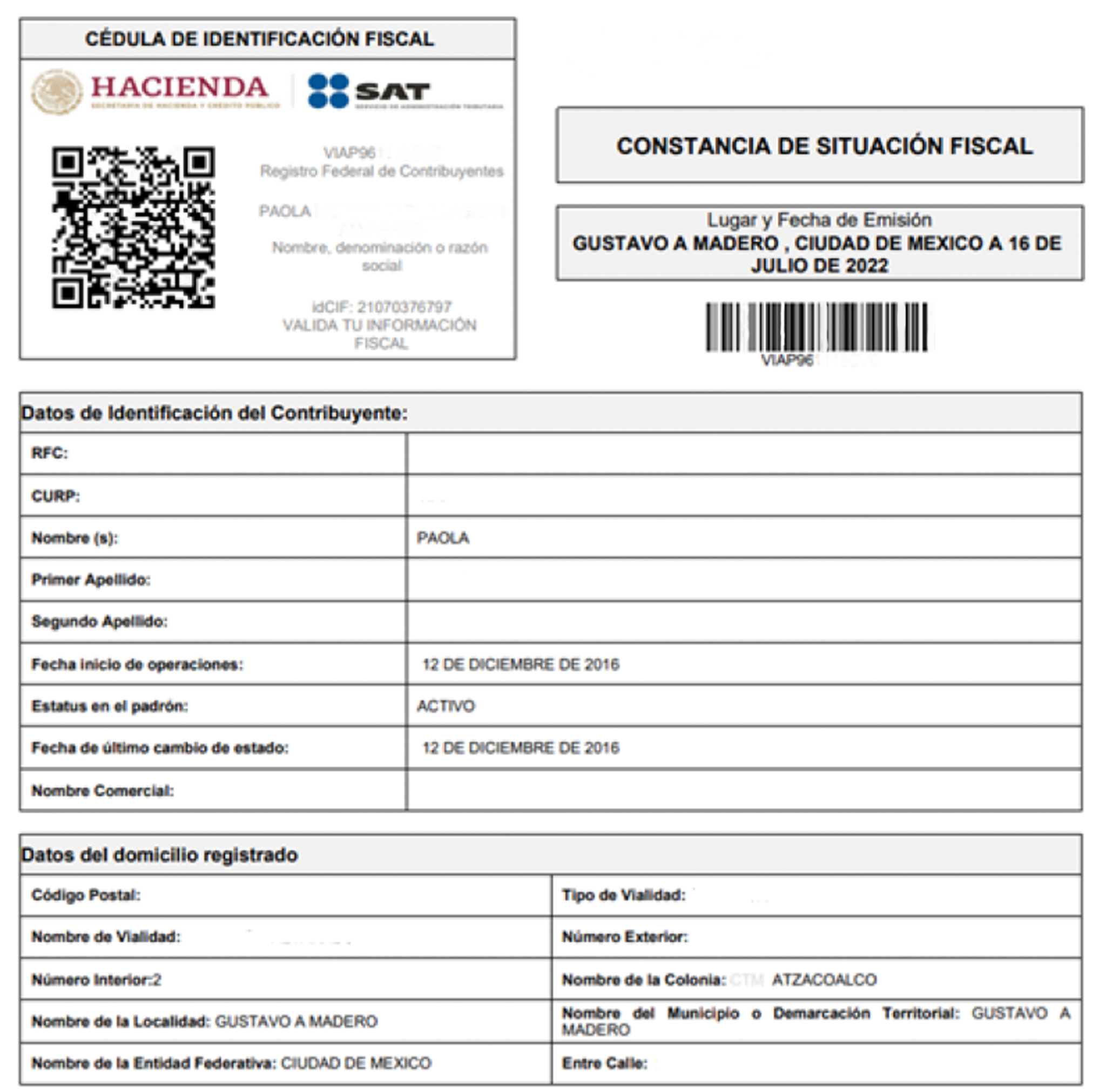 ¿Cómo cambiar tu domicilio en el SAT de manera sencilla? - Blog 2000