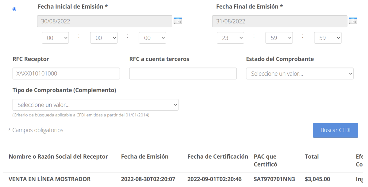Fecha de expedición vs. Fecha de timbrado - Blog 2000